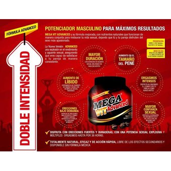 Mega Vit Advanced 20 tabletas - Invima SD2014-0003173 – SexSymbol